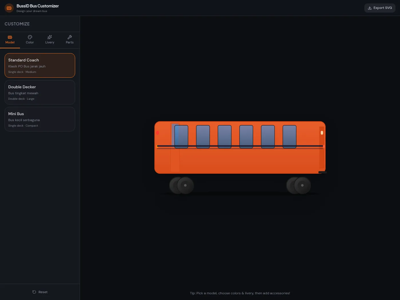 BussID Bus Customizer