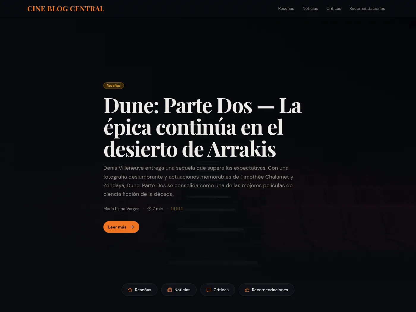 Cine Blog Central