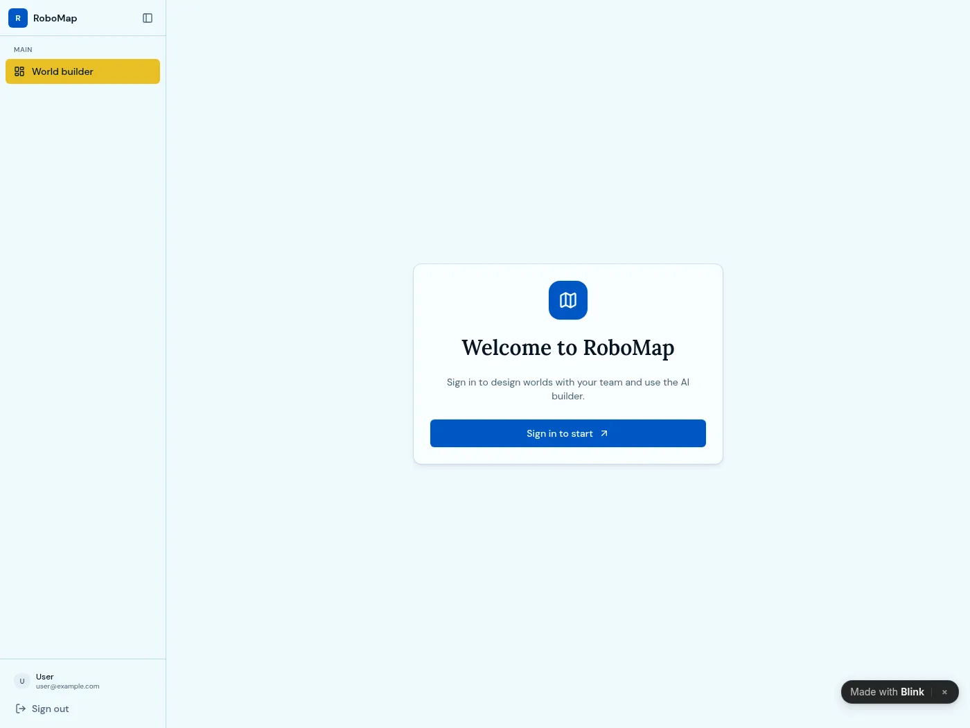 RoboMap Creator AI