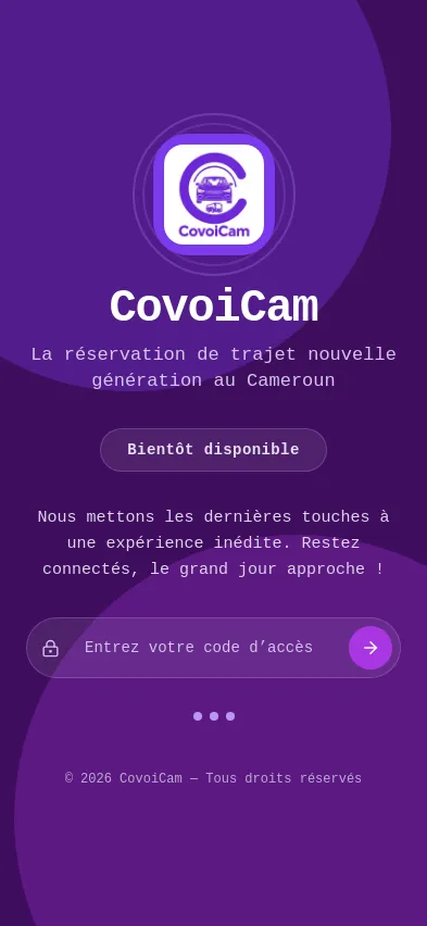 CovoitCam Mobile