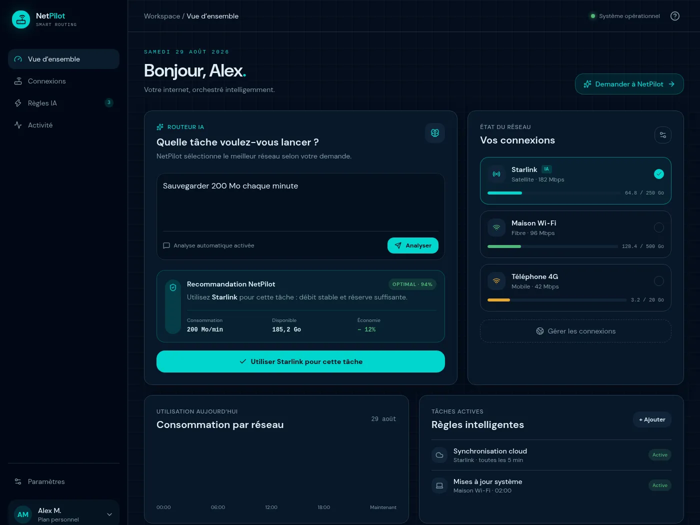 Smart Internet Task Switcher