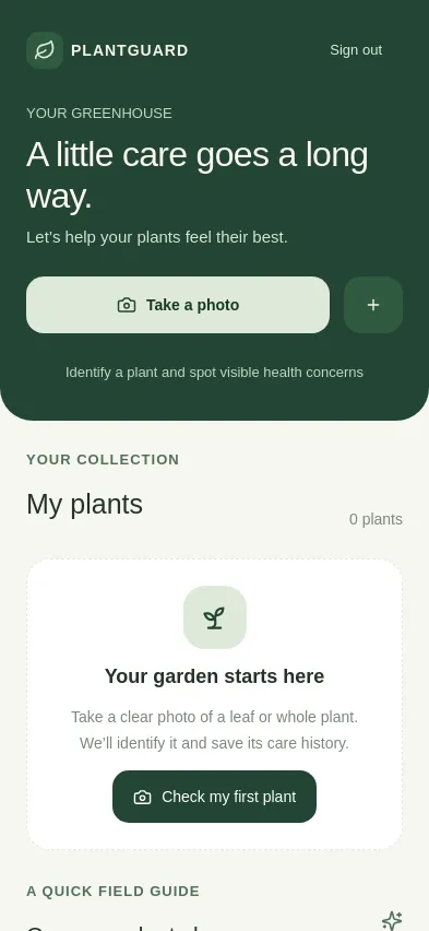 PlantGuard AI