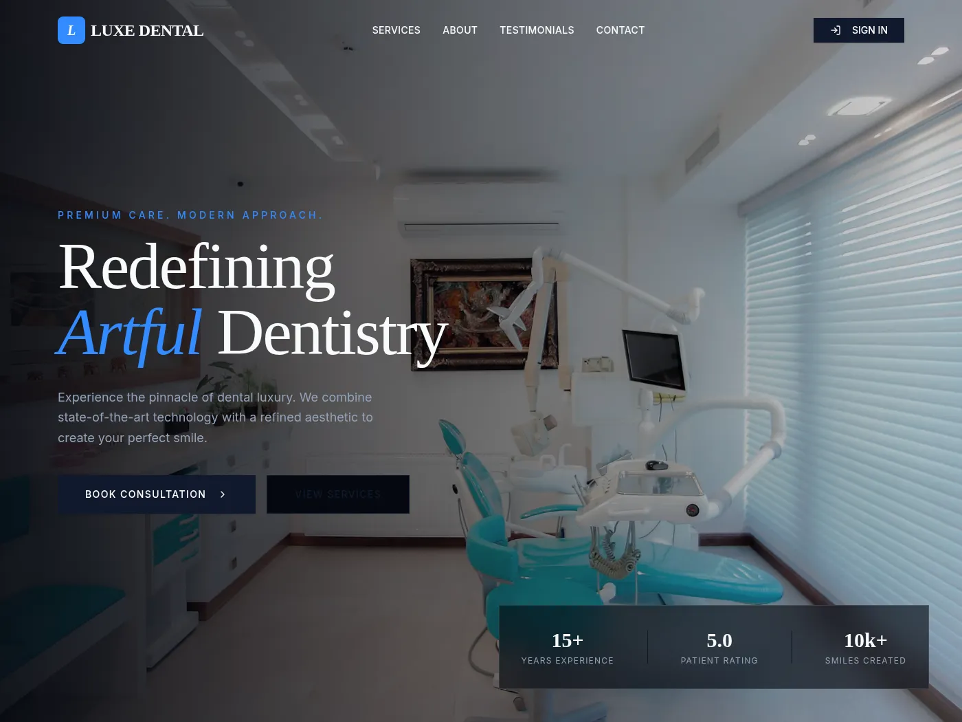Luxury Dental Landing (Remix)