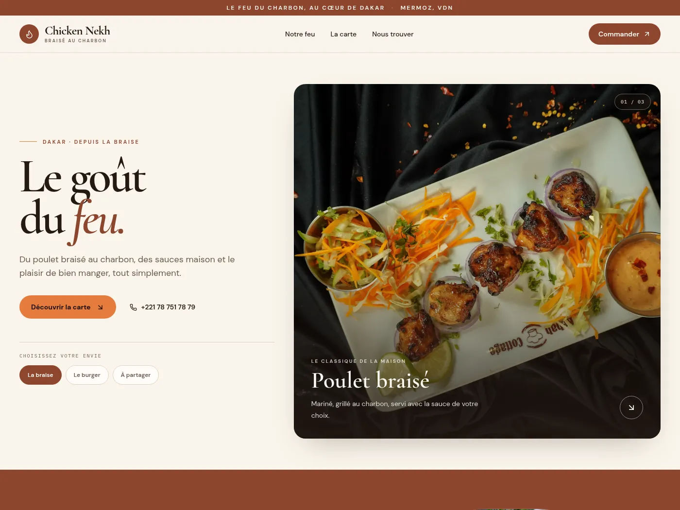 Chicken Nekh Premium Site