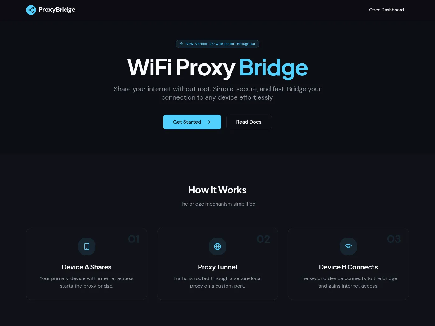 WiFi Proxy Bridge