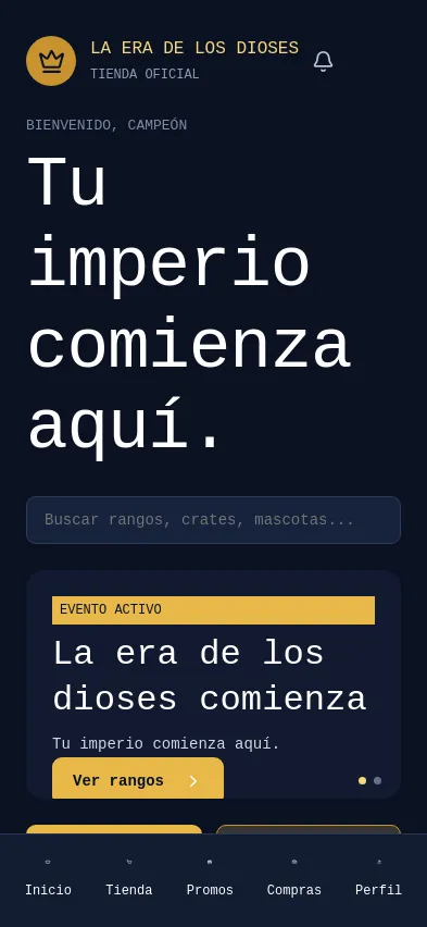 Dioses Store App