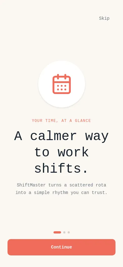 ShiftMaster Mobile