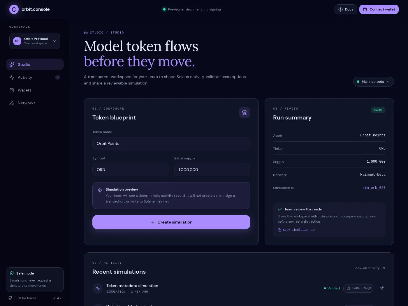 Solana Flash Token DApp