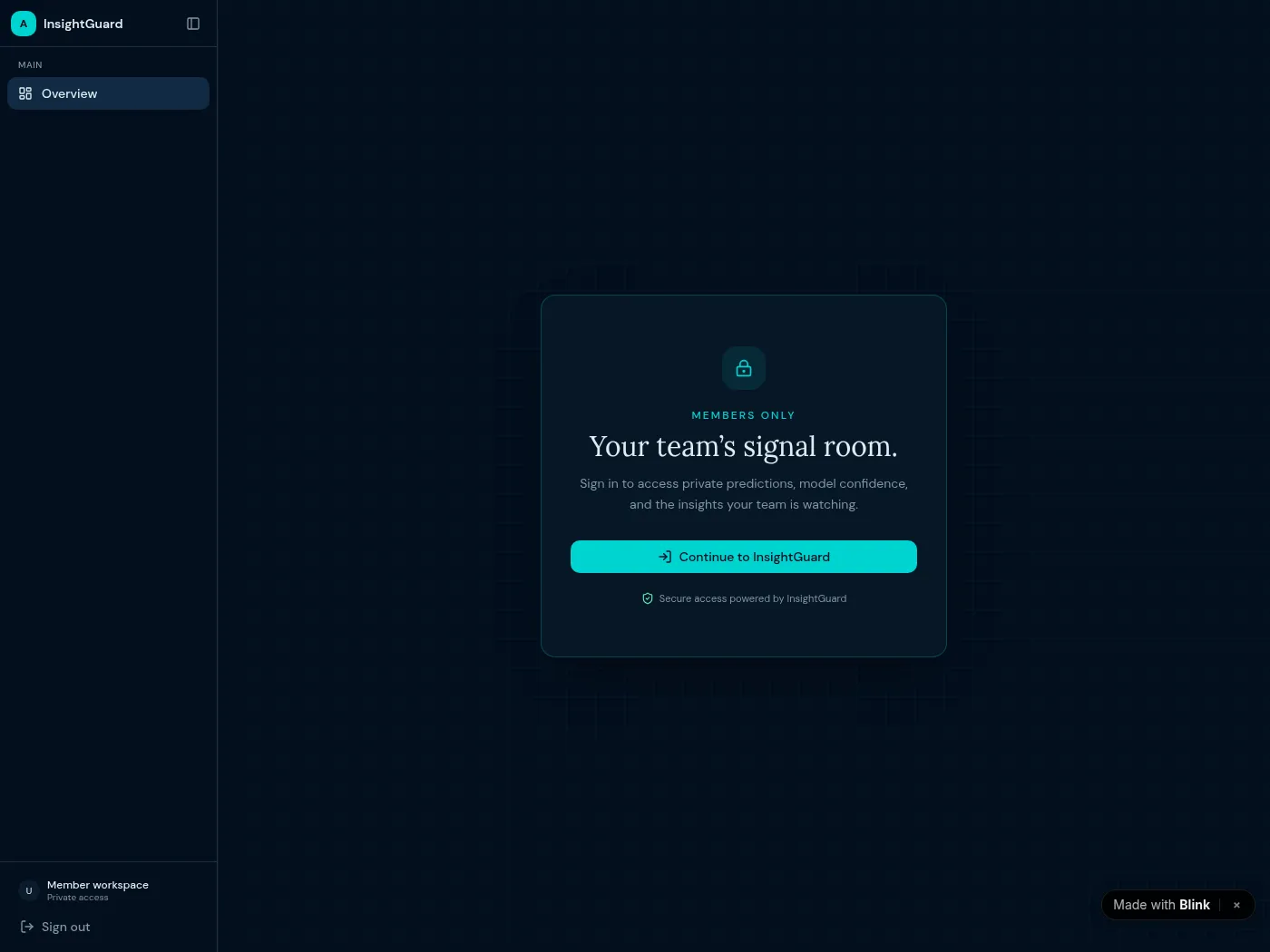 InsightGuard Panel