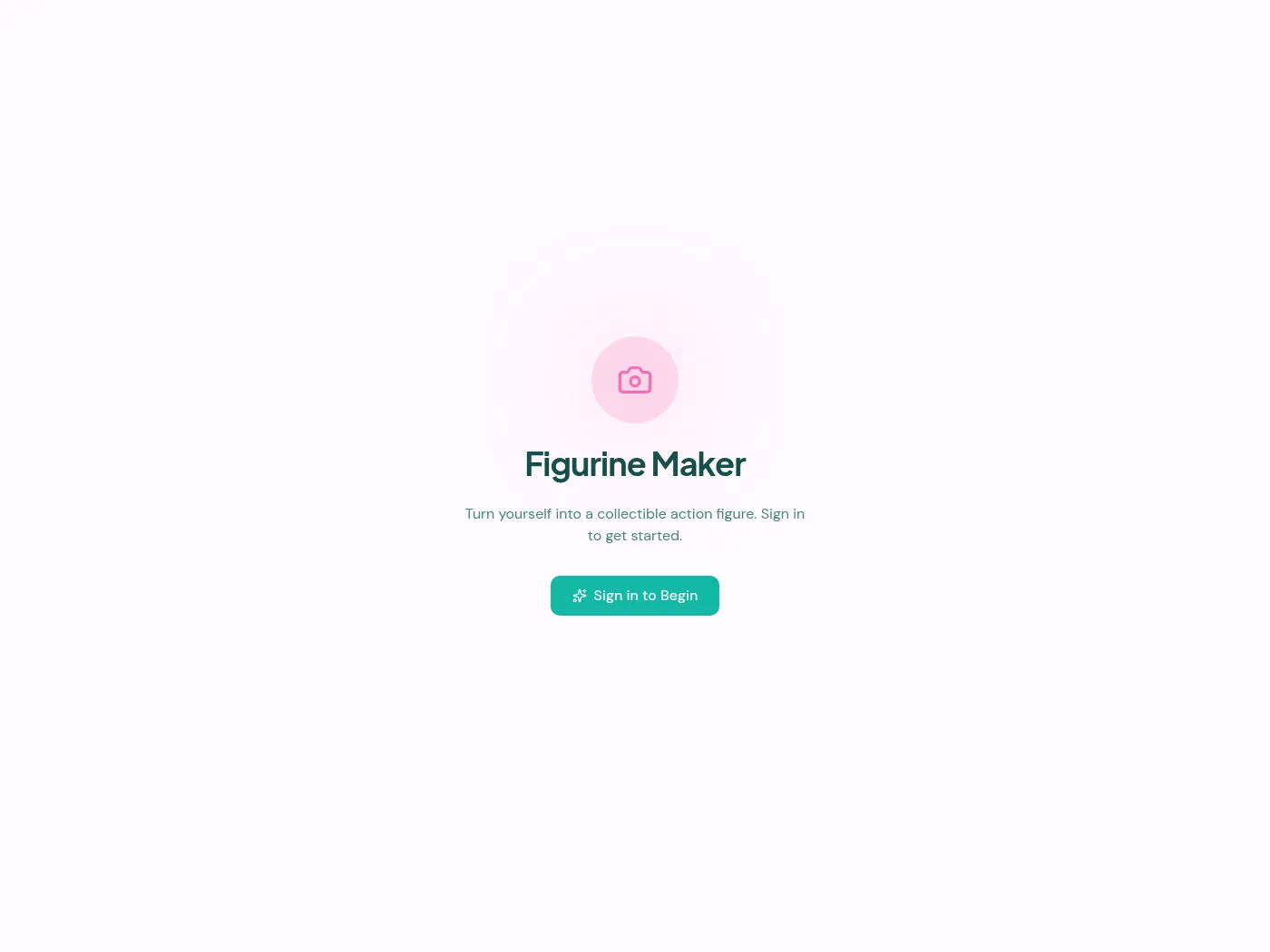 Figurine Maker App