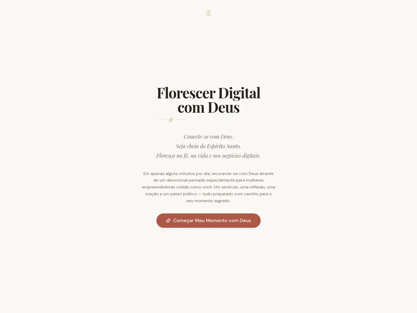 Florescer Digital com Deus