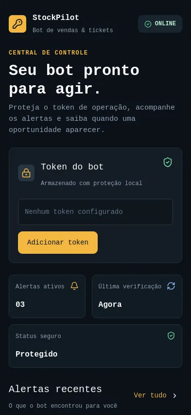 Stock Ticket Bot