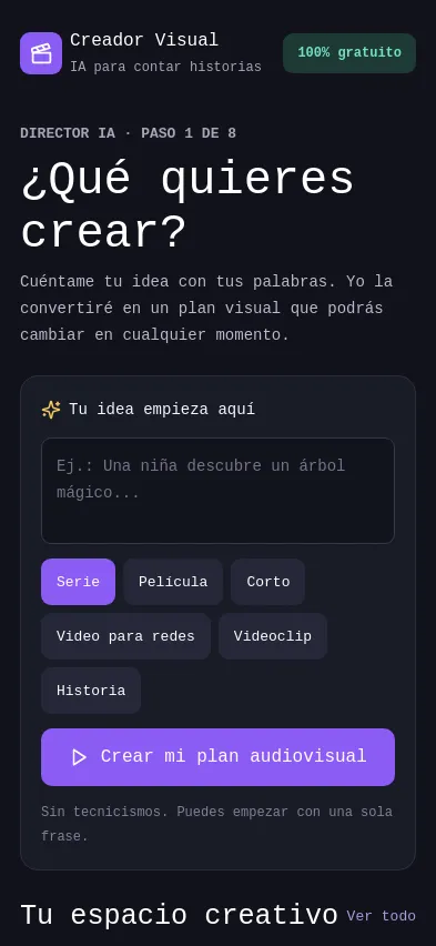 Creador Visual IA