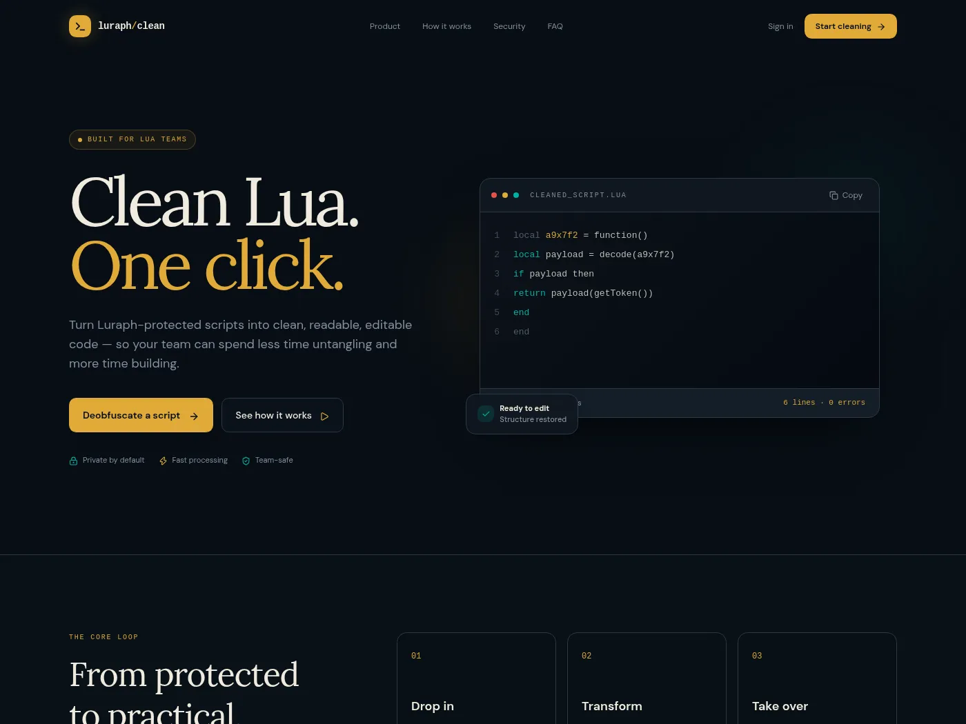 Luraph Deobfuscator Pro