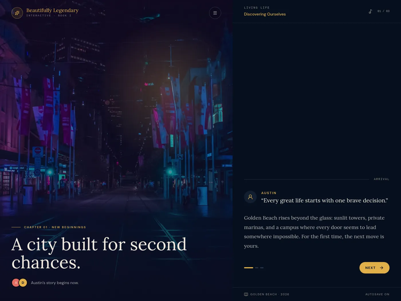 Beautifully Legendary Interactive