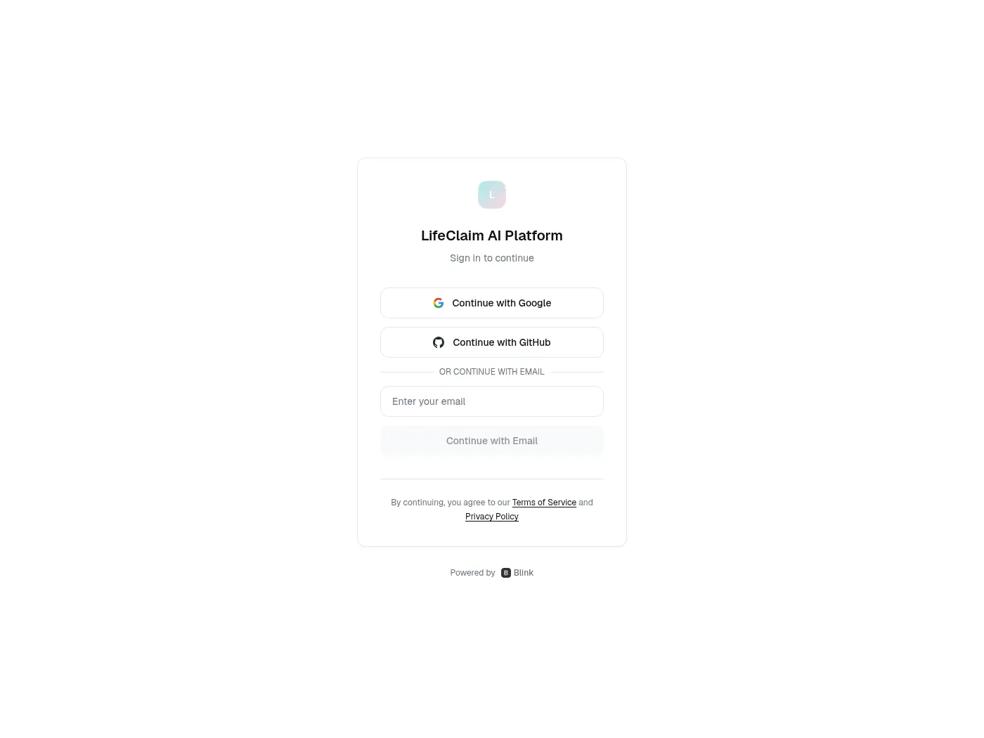 LifeClaim AI Platform