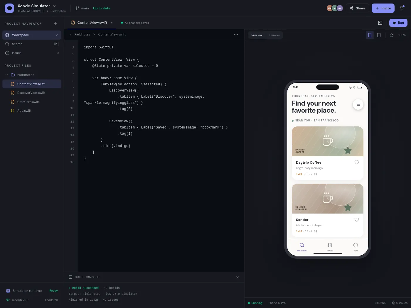 Xcode Simulator Online