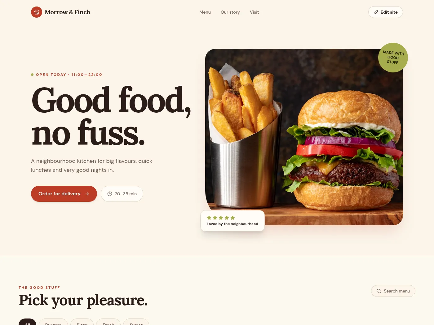 OrderEats Web Platform