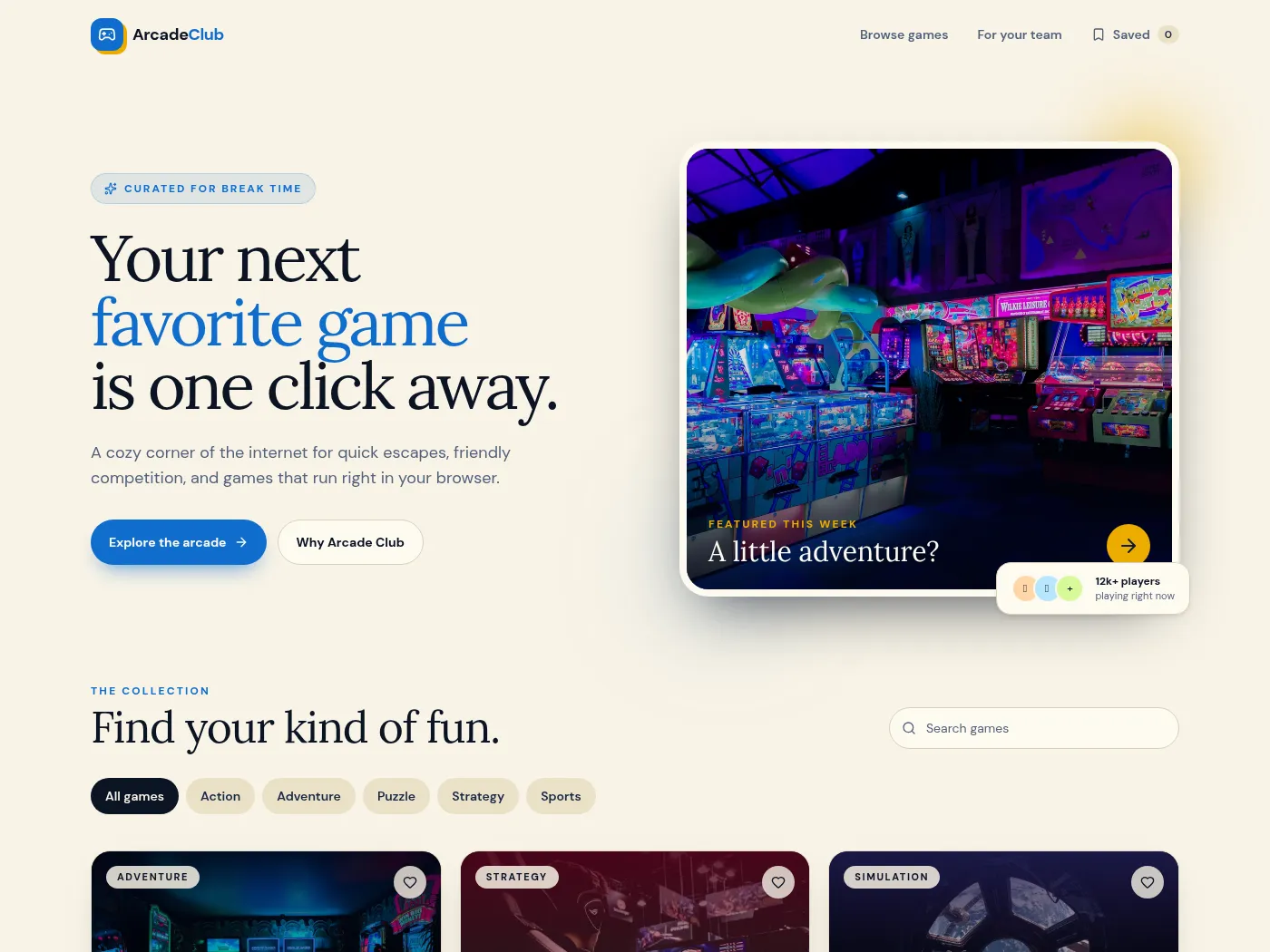 Unblocked HTML Games Hub