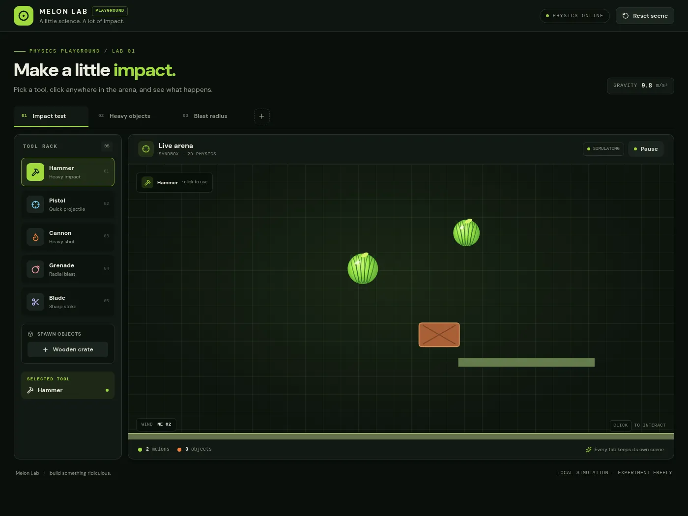 Melon Sandbox Tabs