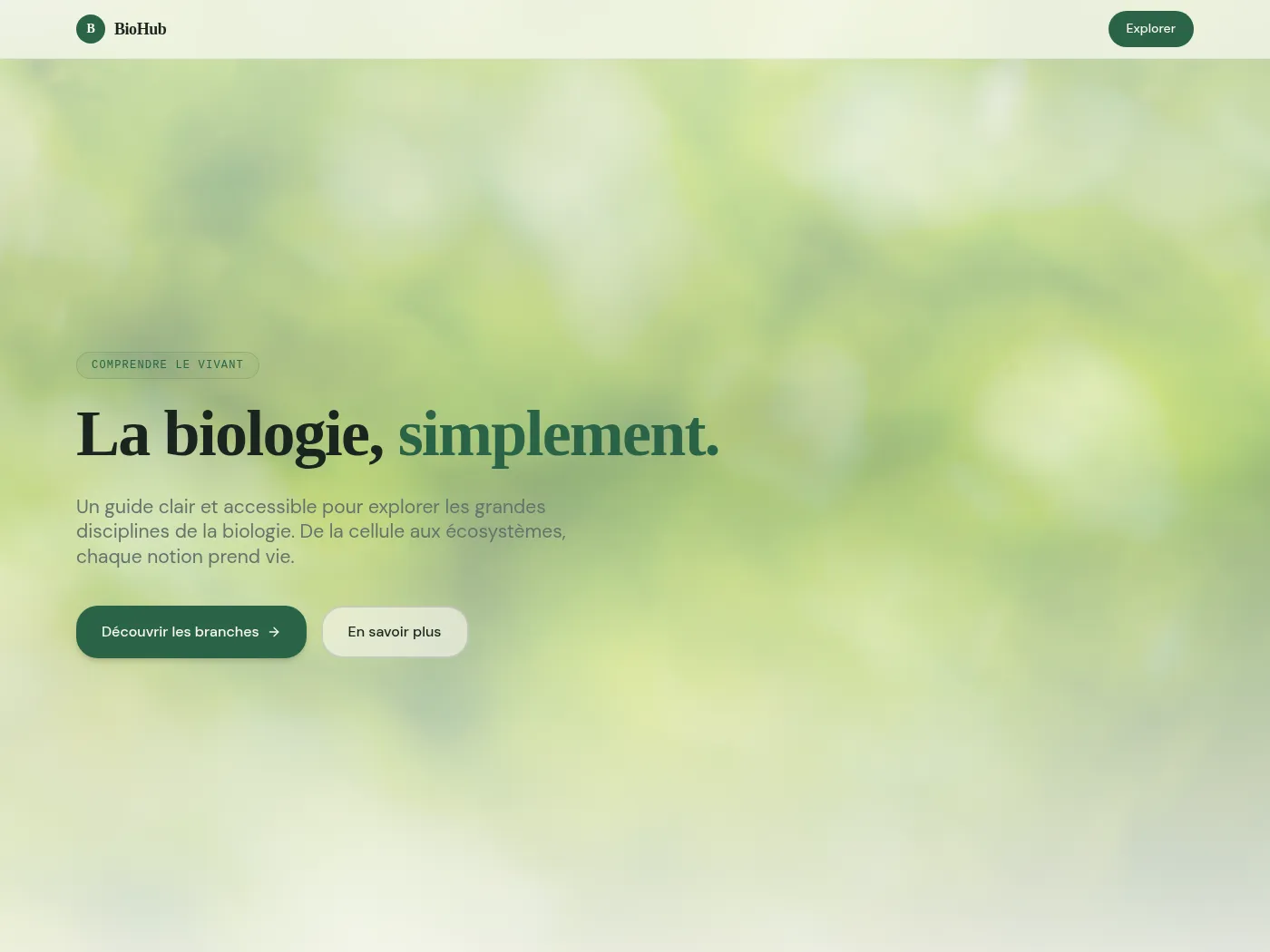 Biology Insight Hub