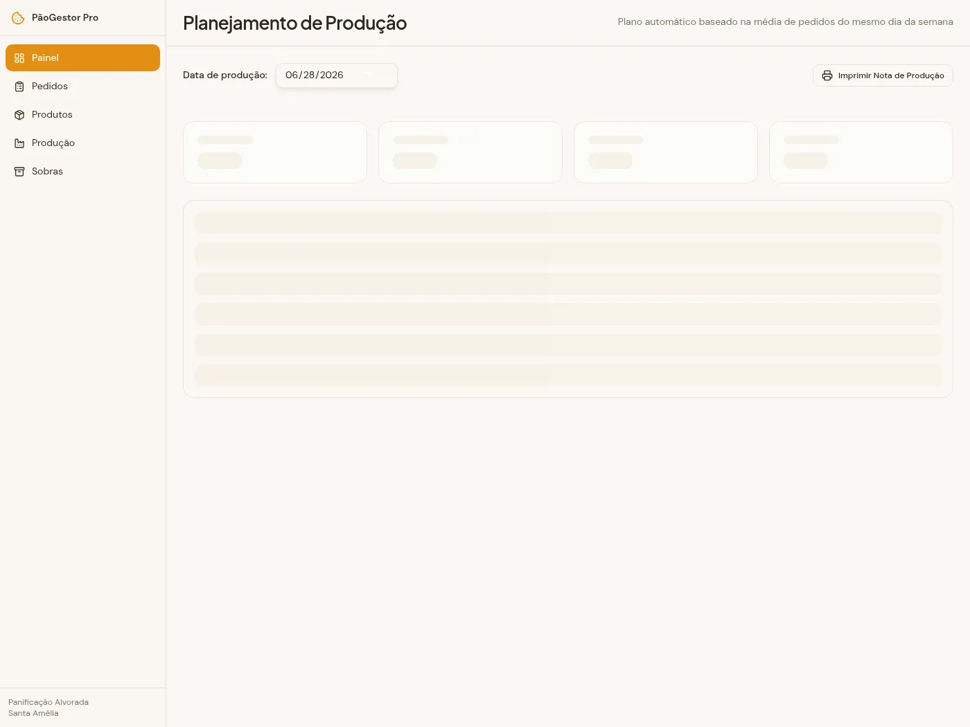 PãoGestor Pro