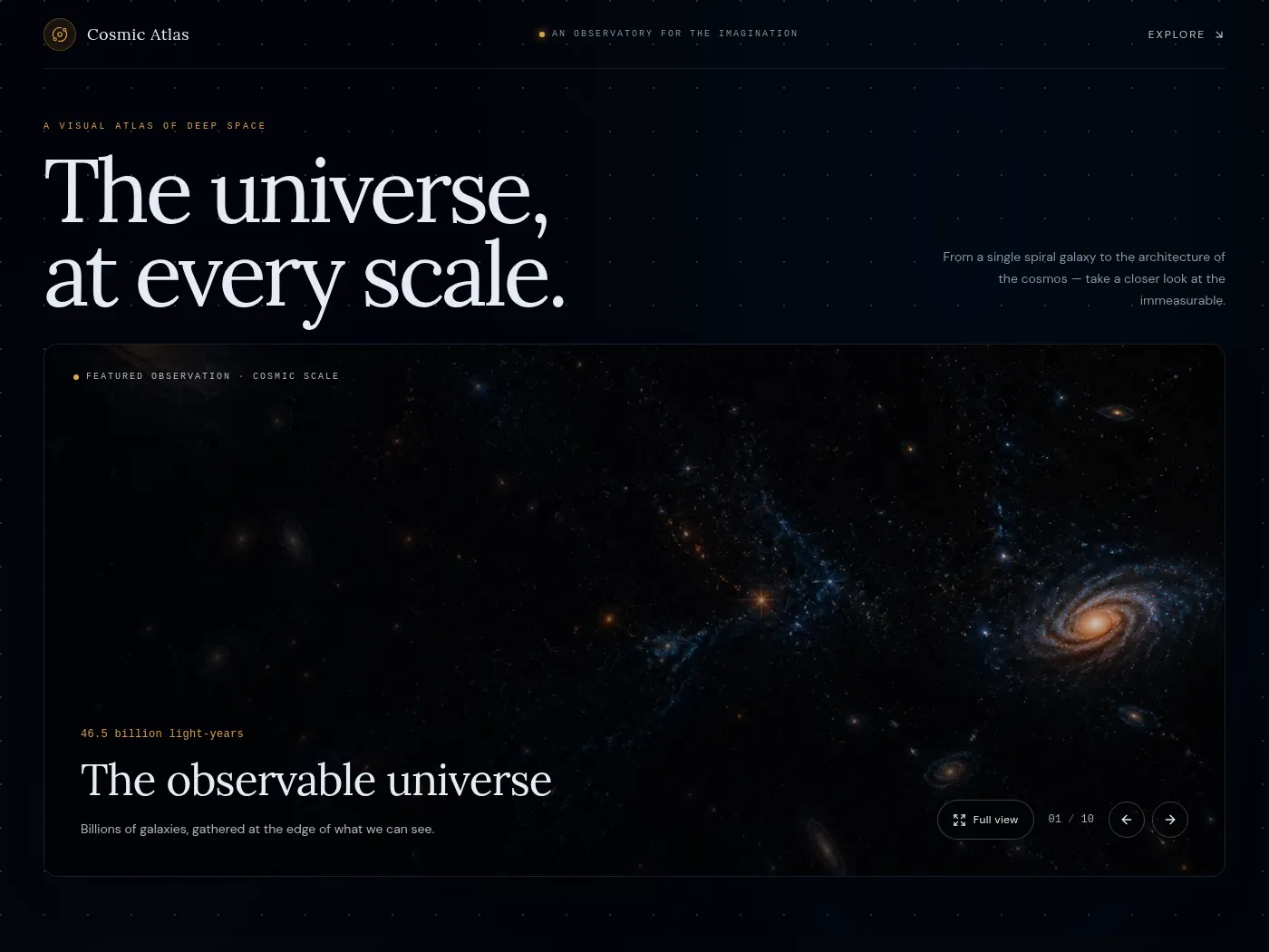 Cosmic Visualizer