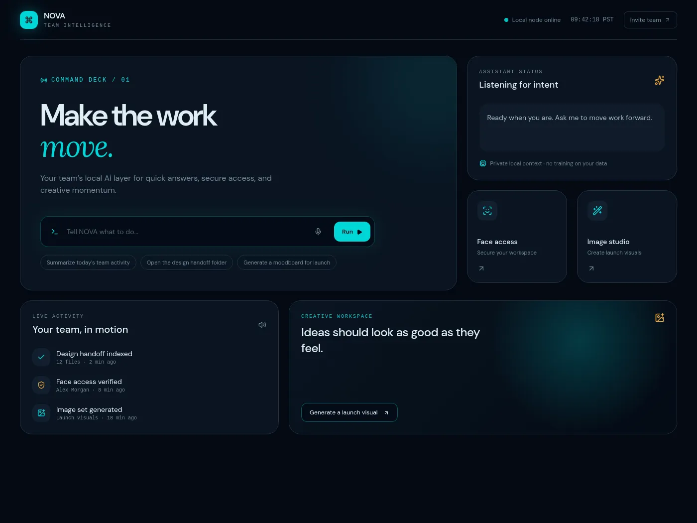 Team AI Assistant Hub