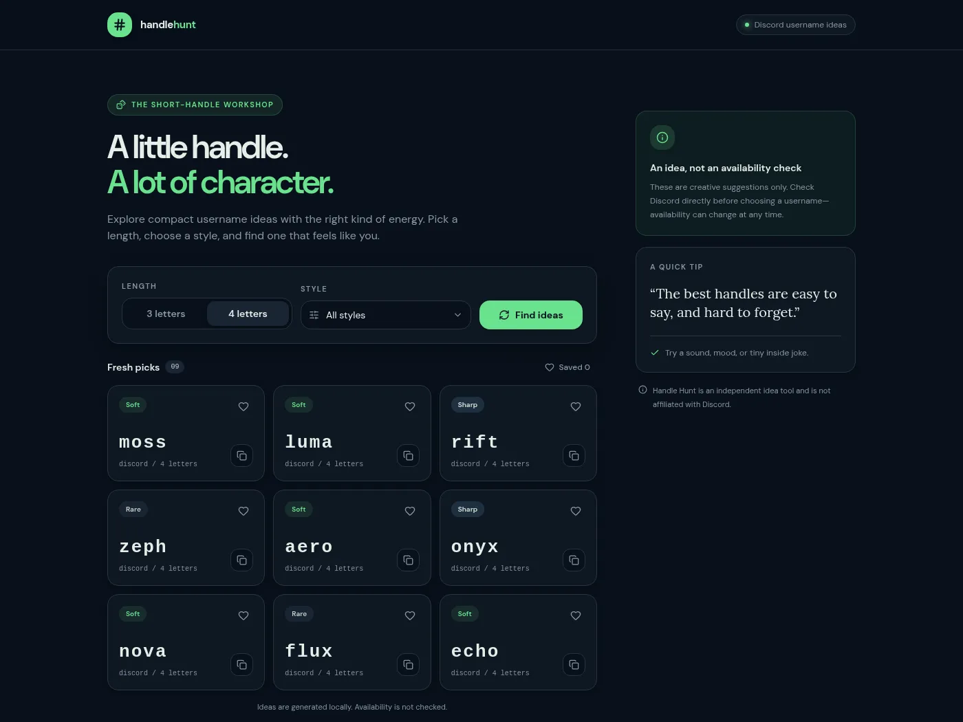 Discord Handle Finder Bot