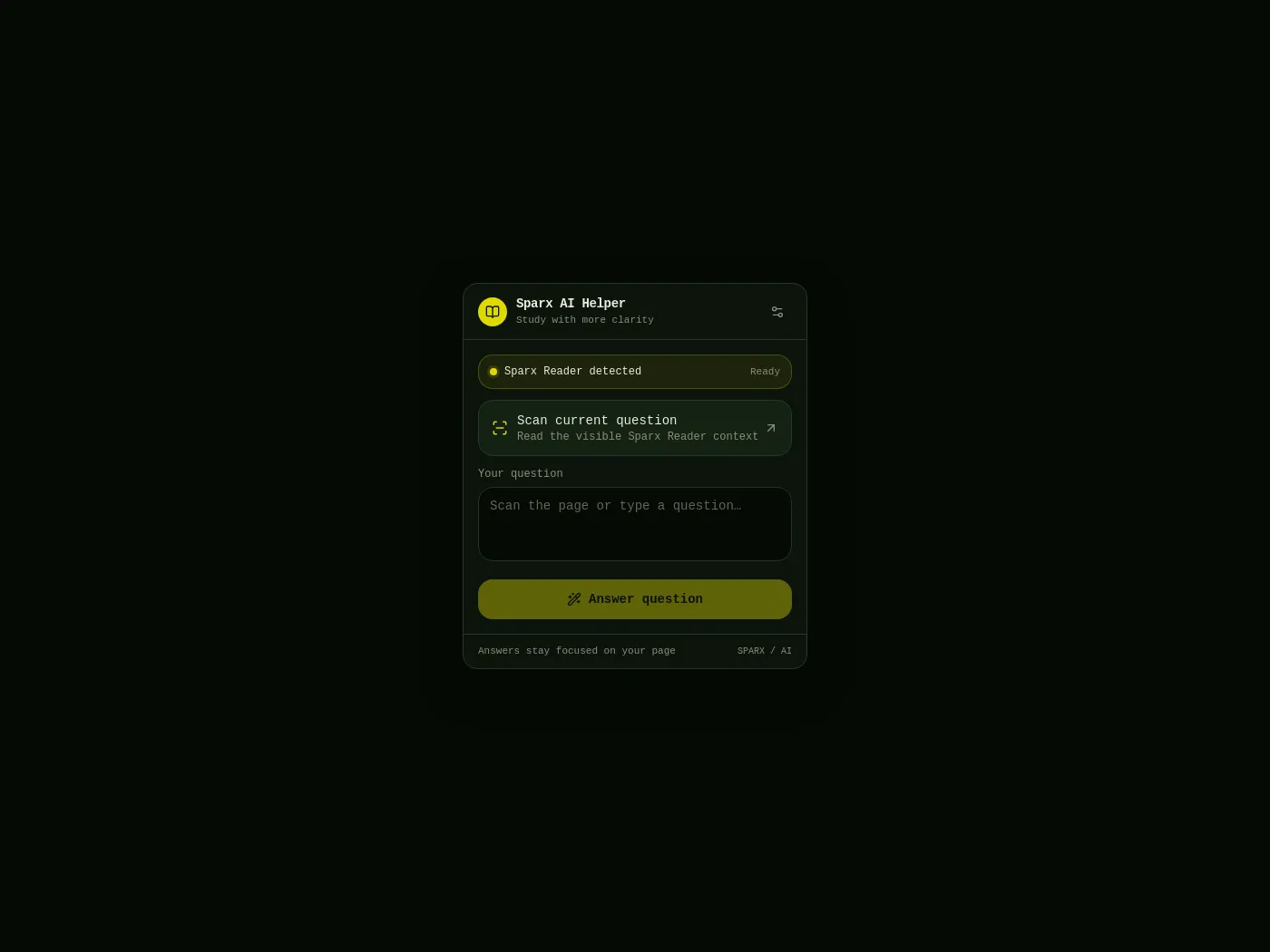 Sparx AI Helper