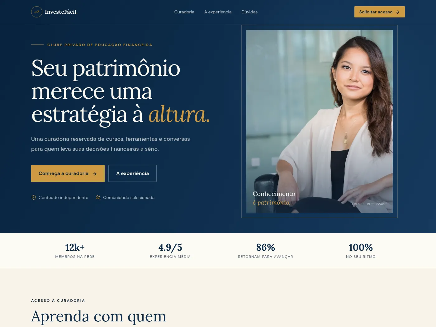 InvesteFácil Hub