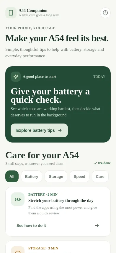 Oppo A54 Companion