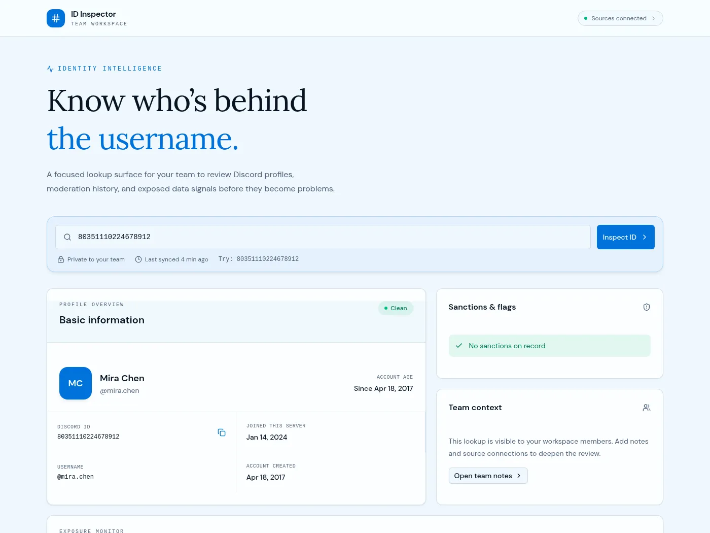 Discord ID Inspector