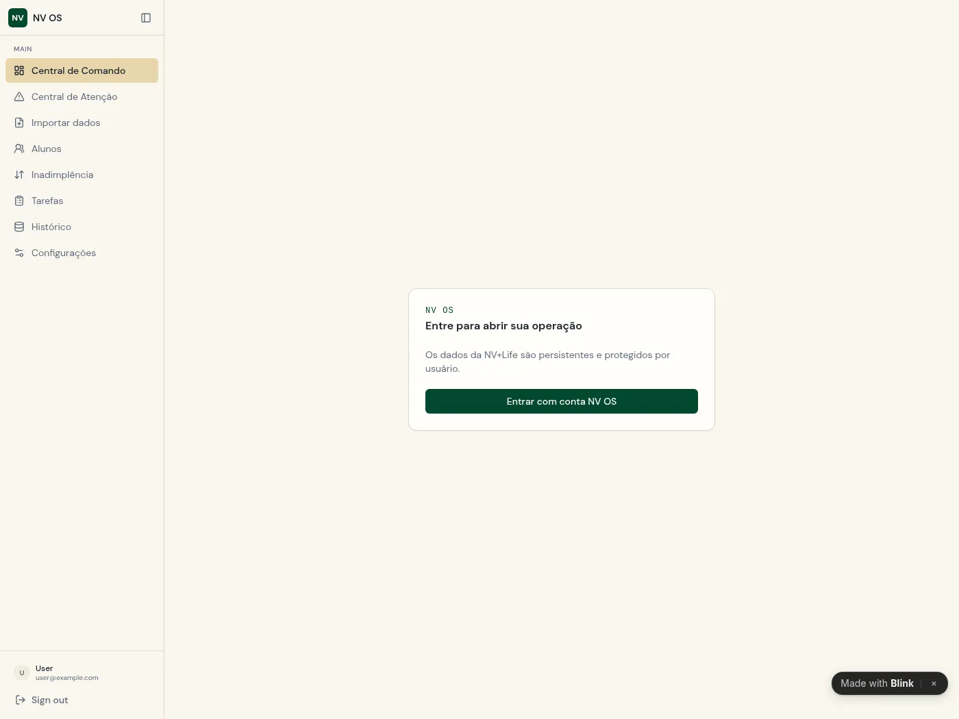 NV OS – NV+Life System
