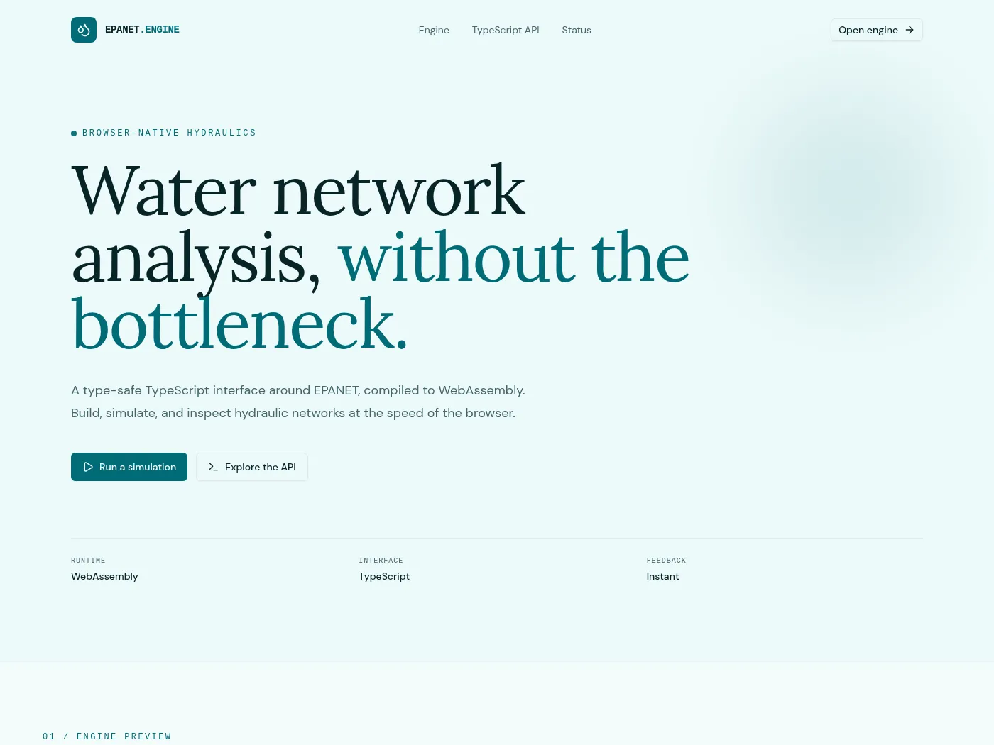 EPANET Web Engine