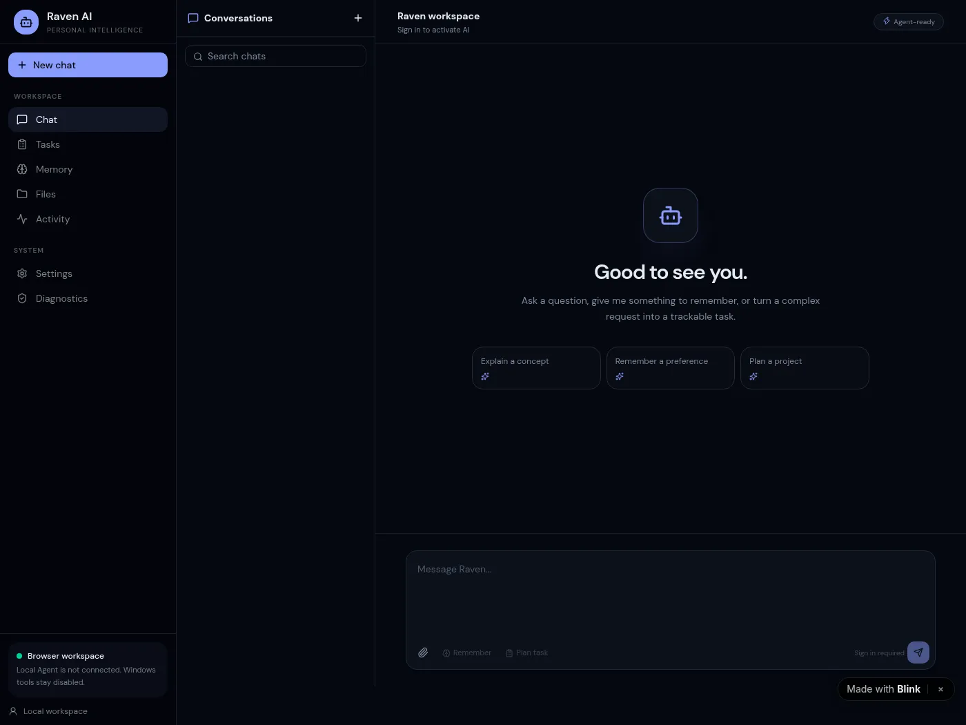 Raven AI Assistant