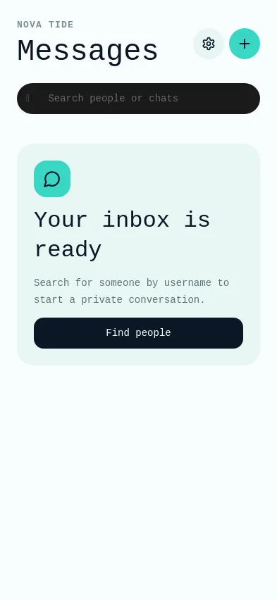 ChatNova Messenger