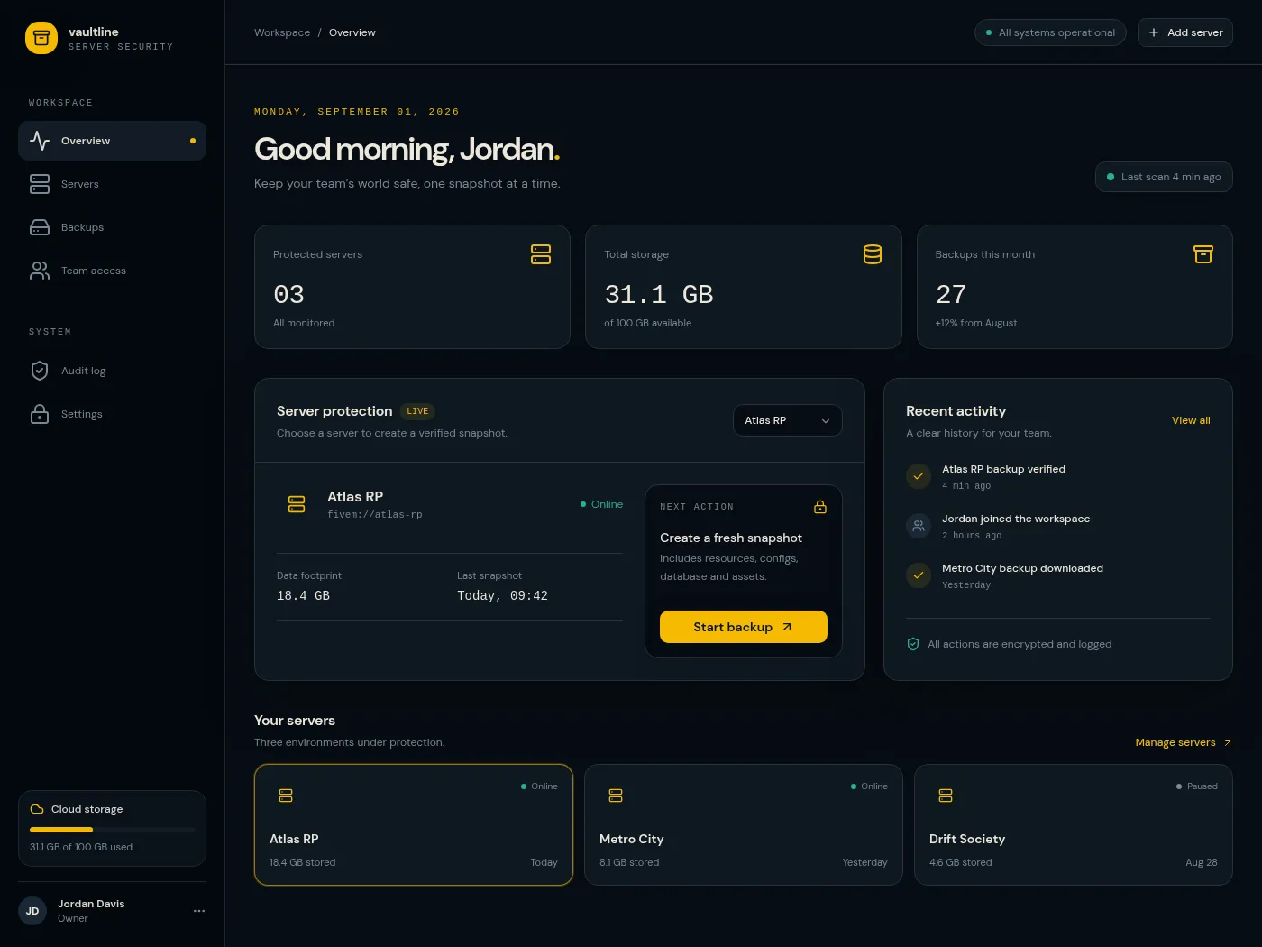 FiveM Server Backup Tool