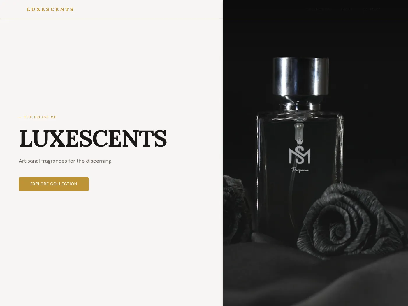 LuxeScents Storefront