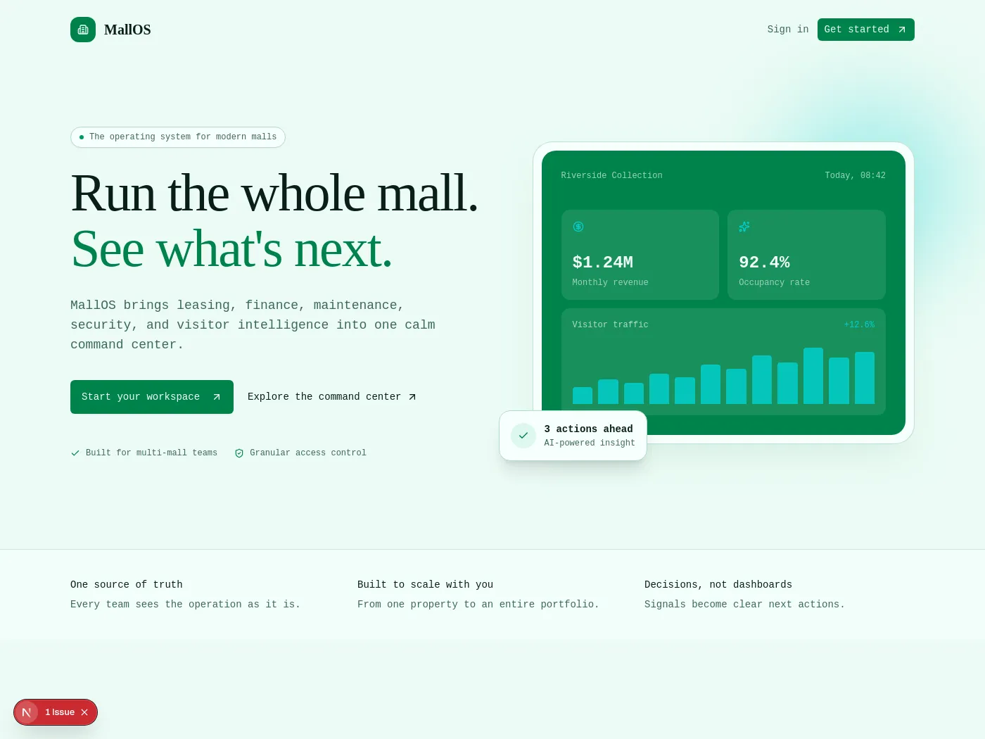 MallOS Cloud SaaS Platform