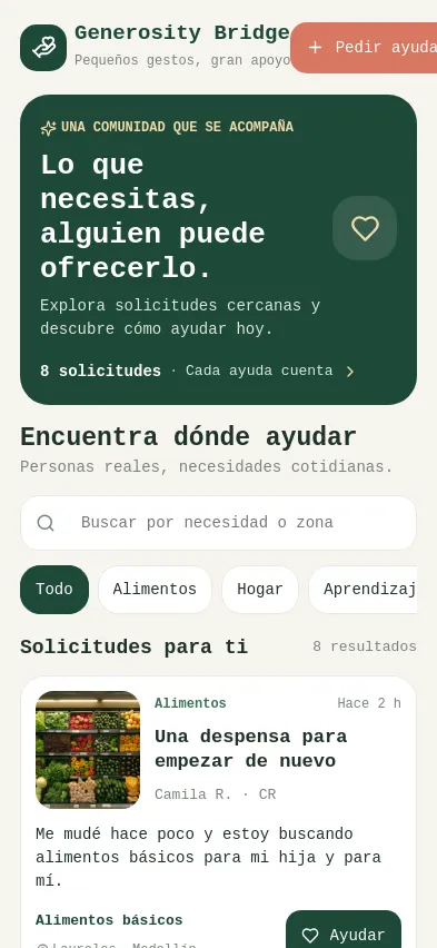 Generosity Bridge App
