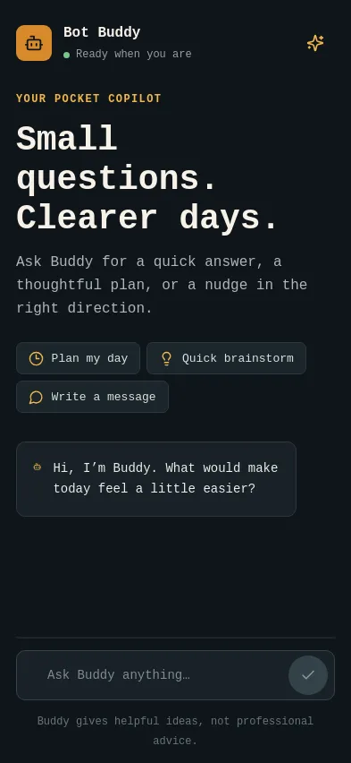 Bot Buddy