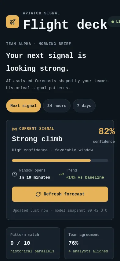 Aviator Signal AI App