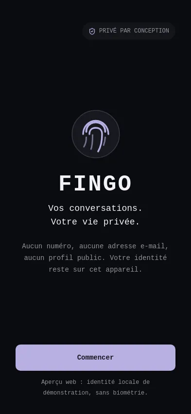 FINGO Private Messenger