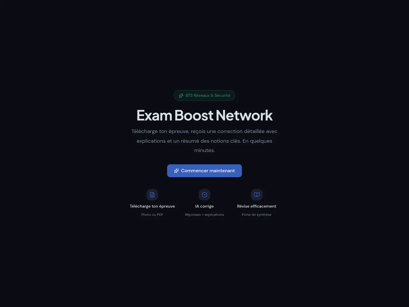 Exam Boost Network BTS