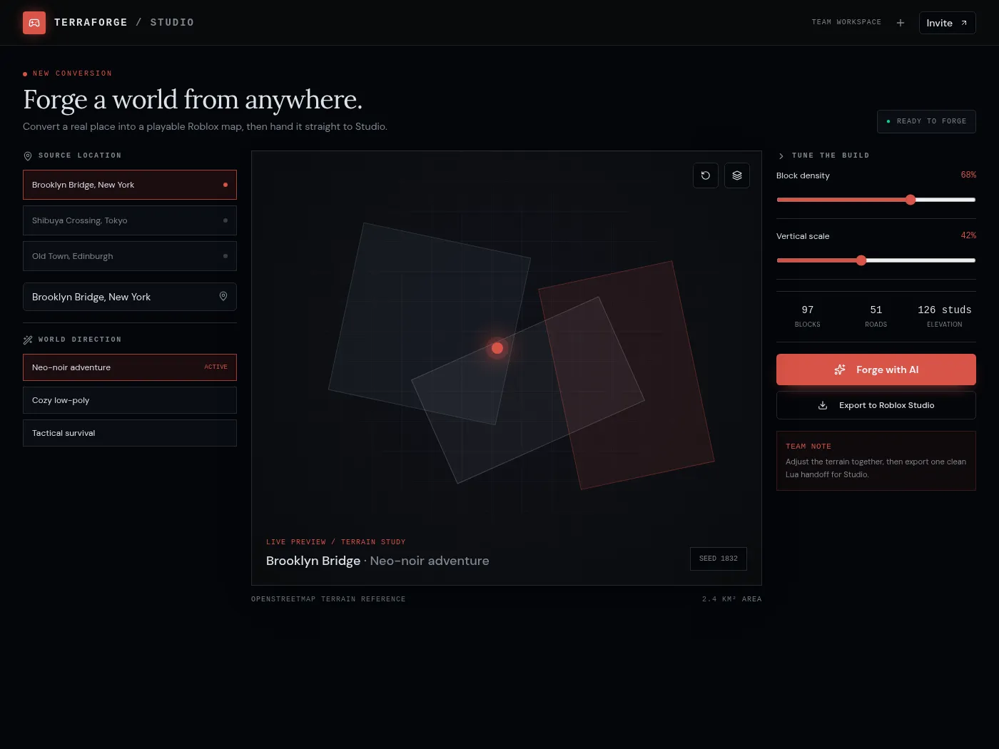 AI Roblox Map Converter