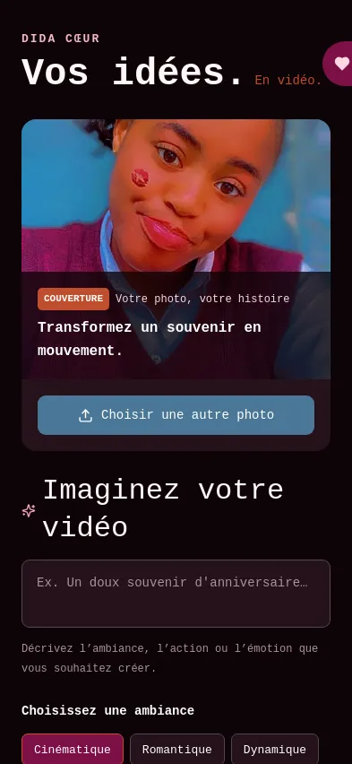 Dida Cœur Video AI
