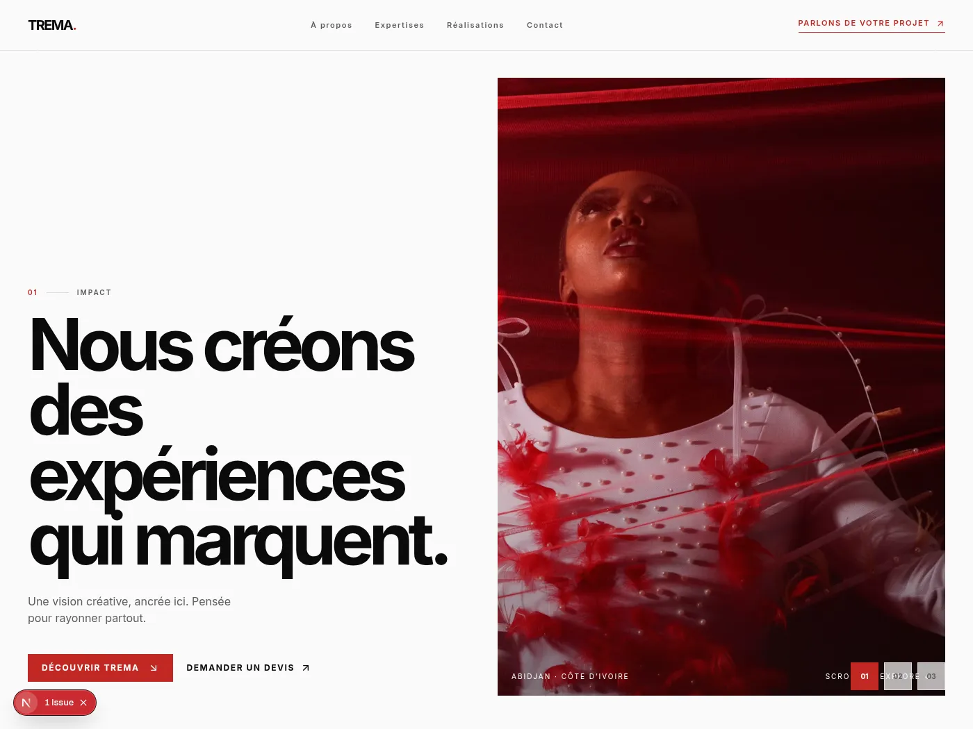 TREMA Experience Site