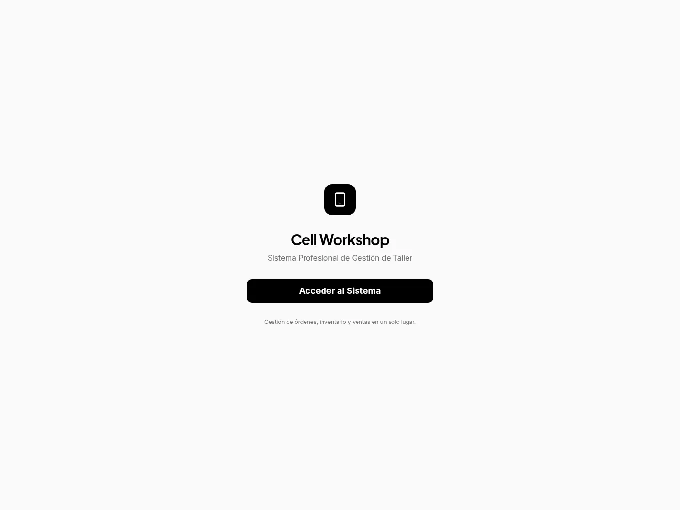 Cell Workshop Manager