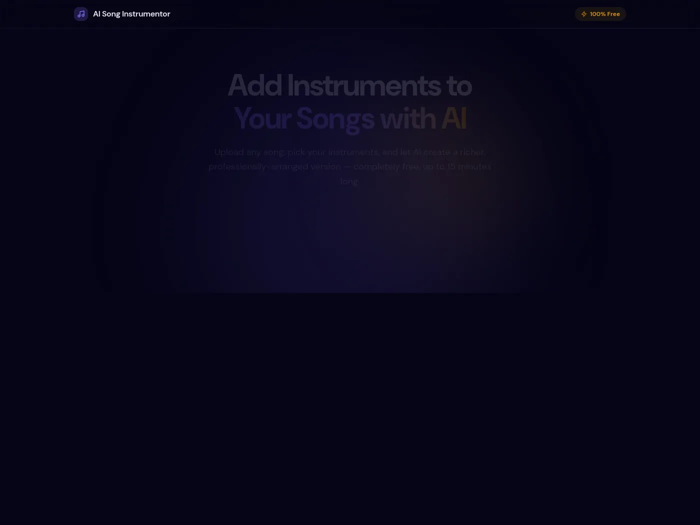 AI Song Instrumentor